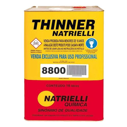 THINNER 8800 18 LITROS EXTRA NATRIELLI