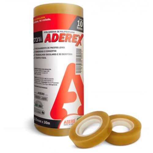 FITA ADESIVA ADEREX MEL 12X30M ADERE