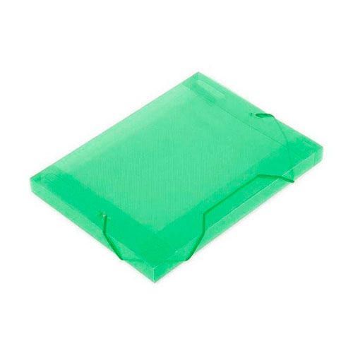 PASTA ESCOLAR 40MM SOFT - VERDE POLIBRAS