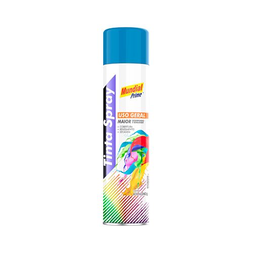 SPRAY USO GERAL AZUL MEDIO 400ML MUNDIAL PRIME