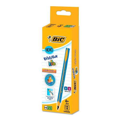 LAPIS BIG EVOLUTION TRIANGULAR JUMBO RESISTENTE C/12 UN BIC