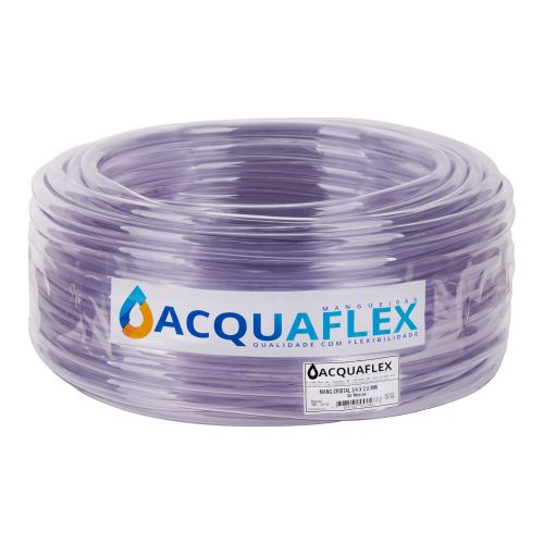 MANGUEIRA CRISTAL 1/2 X 1.5 ROLO 100 METROS ACQUAFLEX