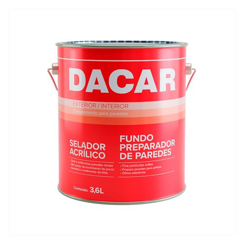 FUNDO PREPARADOR BASE AGUA 3,6L DACAR