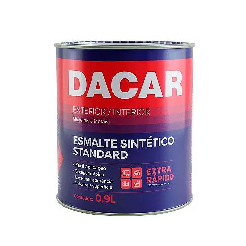 TINTA ESMALTE SINTÉTICO BRILHANTE 900ML AMARELO DACAR