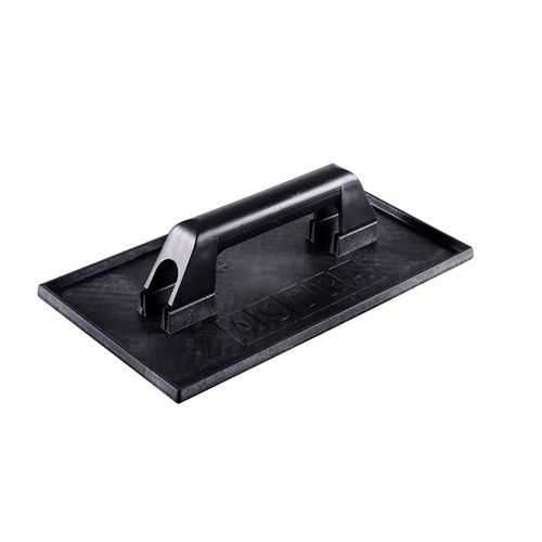 DESEMPENADEIRA PLASTICA 17X30 ESTRIADA C/ BORDA REFORCADA PRETA ASTRA